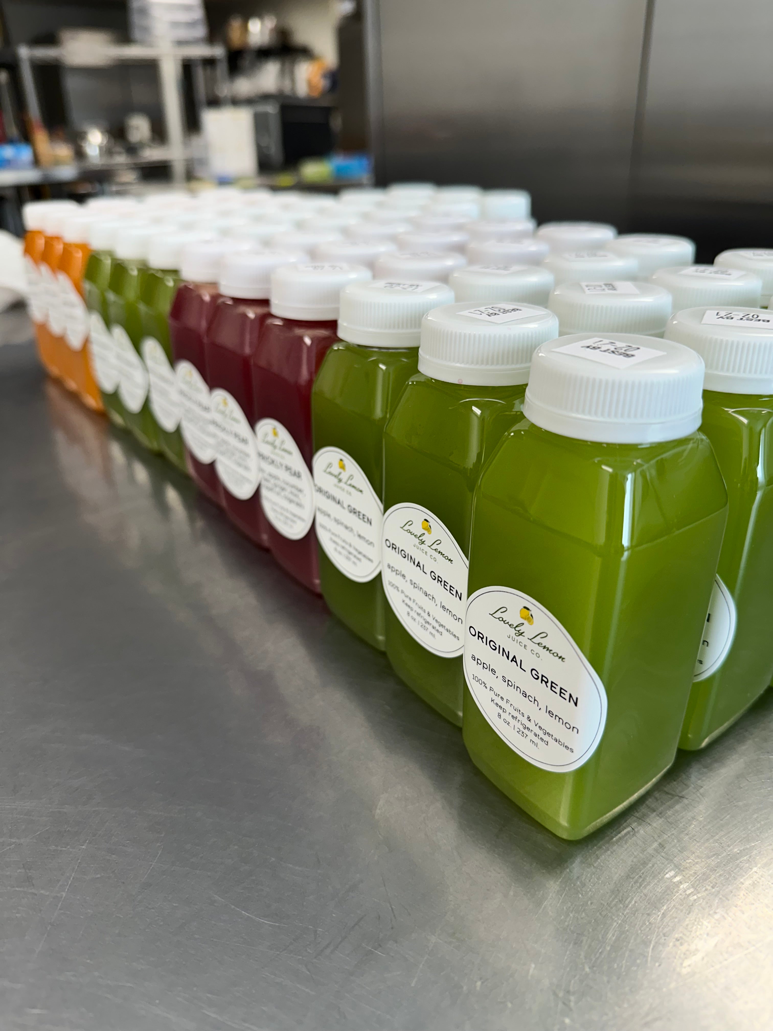 8 oz. Specialty Menu | The Lovely Lemon Juice Co.