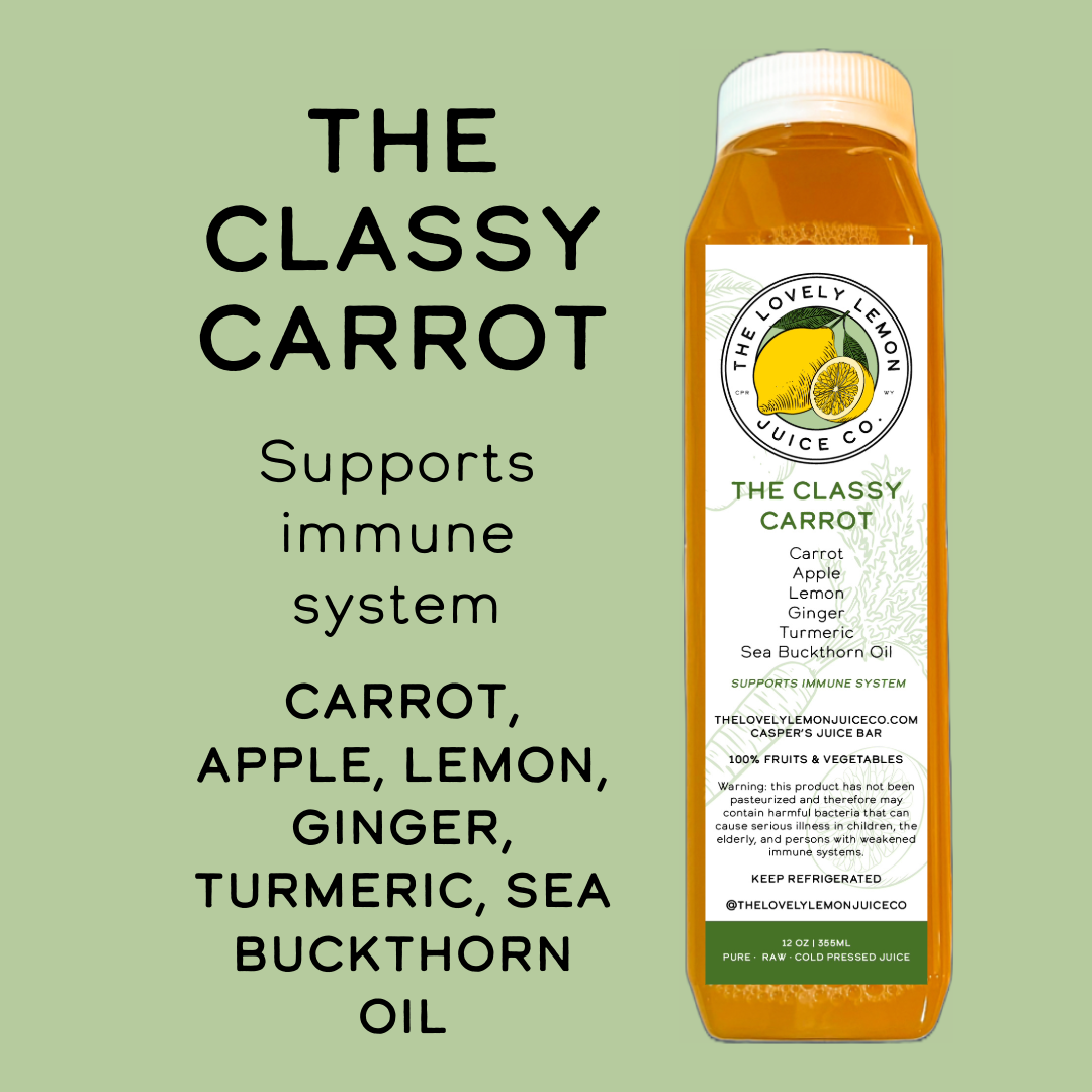 Classy Carrot | The Lovely Lemon Juice Co.